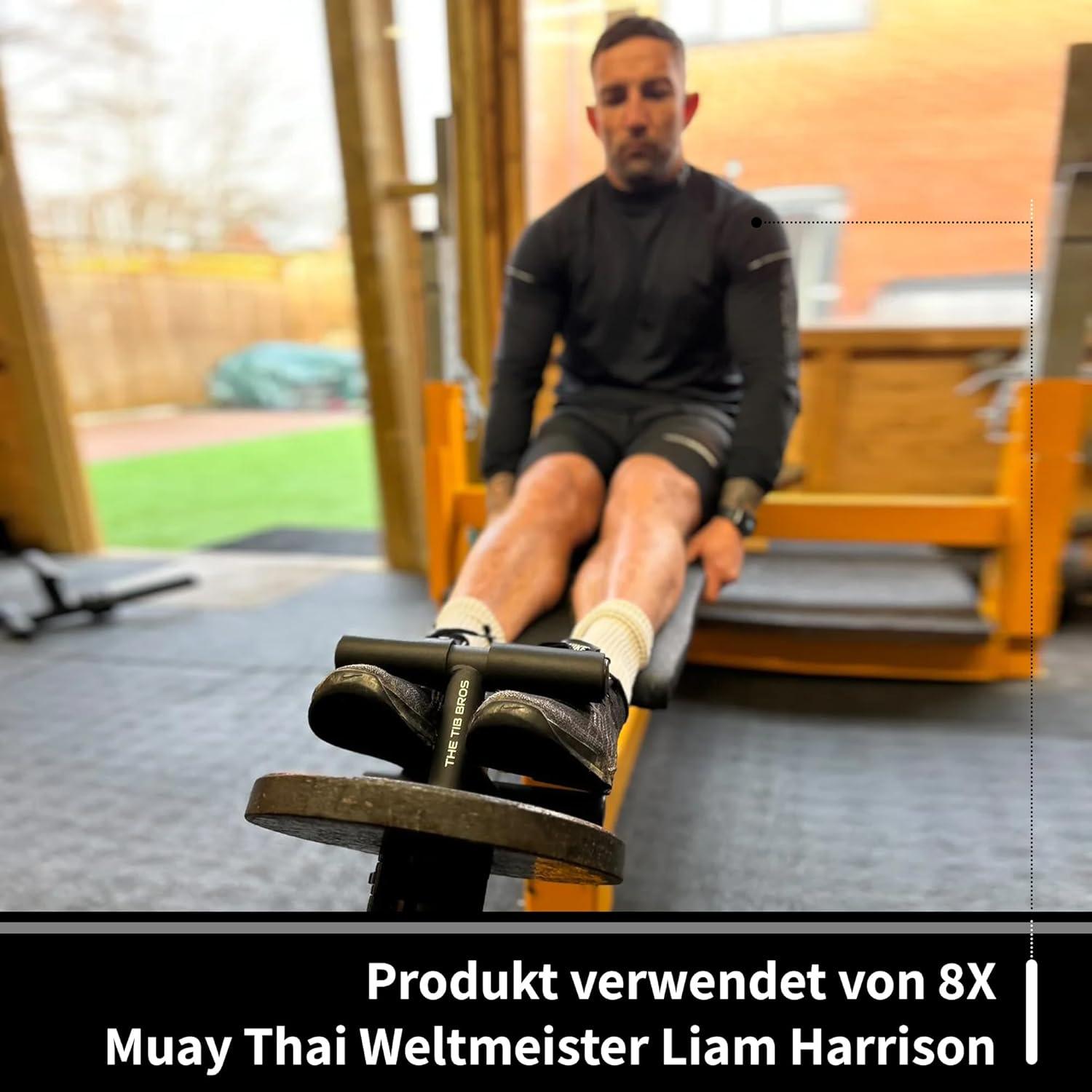 Tib Bar for Tibialis Strengthening - Iron Shin Muscle Trainer with Free ...