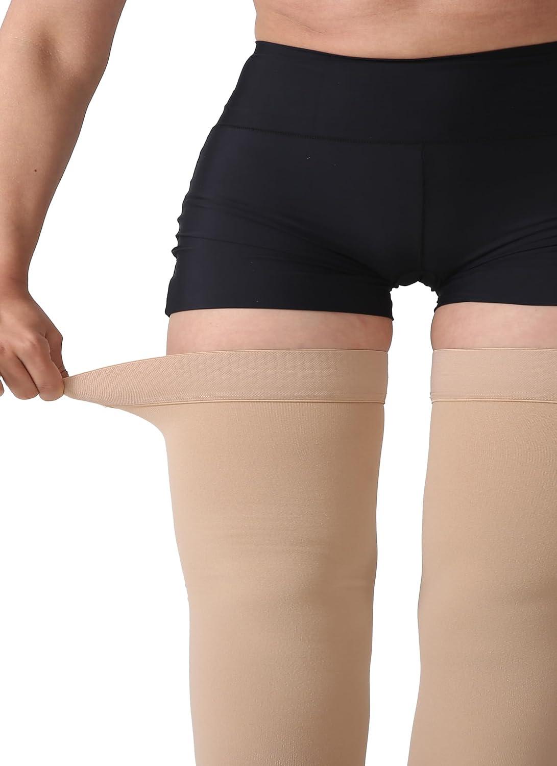 TOFLY Thigh High Compression Stockings - Firm Support 20-30 mmHg ...