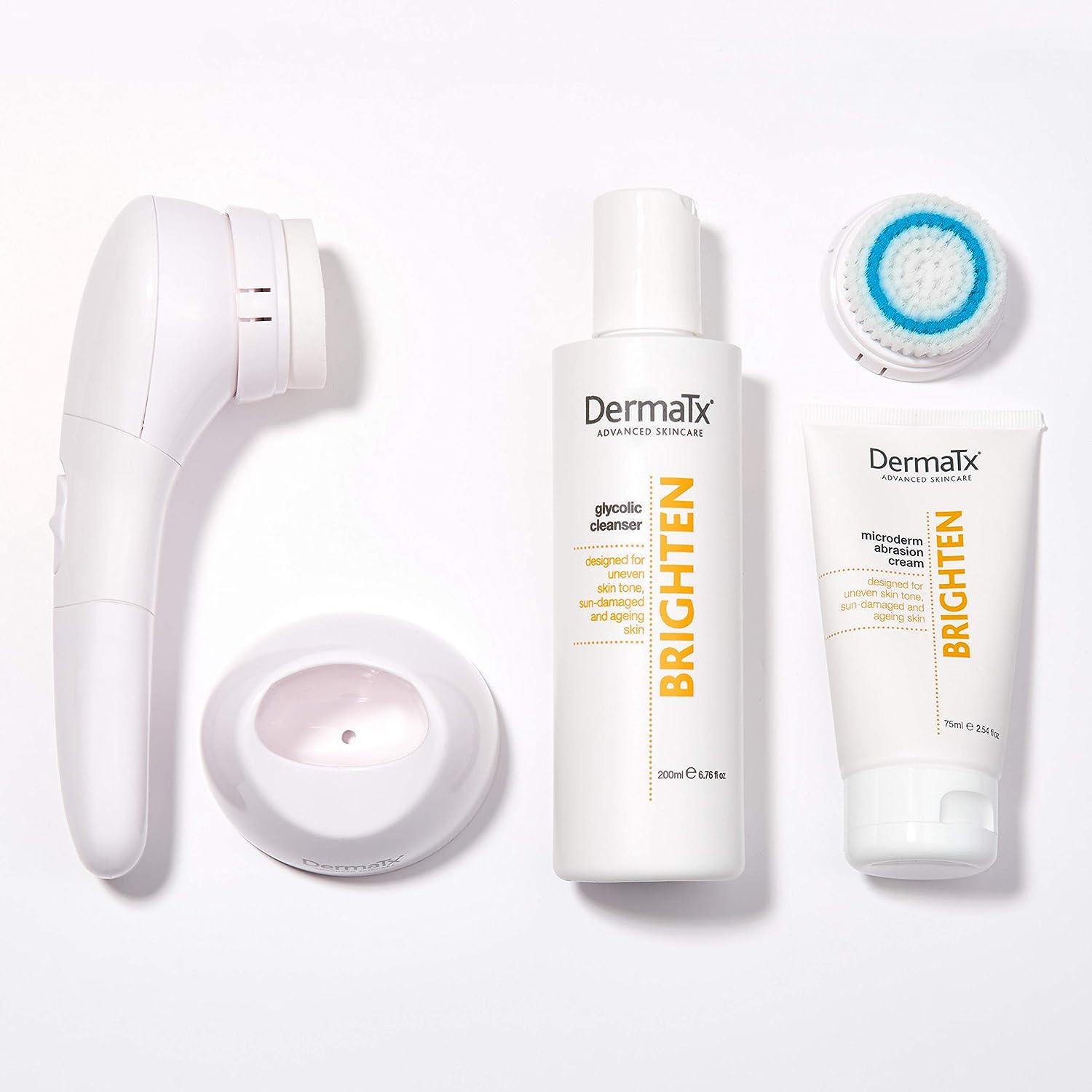 DermaTx BRIGHTEN Kit - Brightening Skincare System for Radiant Skin ...
