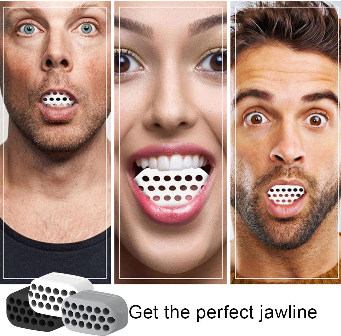 WeddHuis Jawline Exerciser 6 Piece Mandibula Exerciser Jawline ...