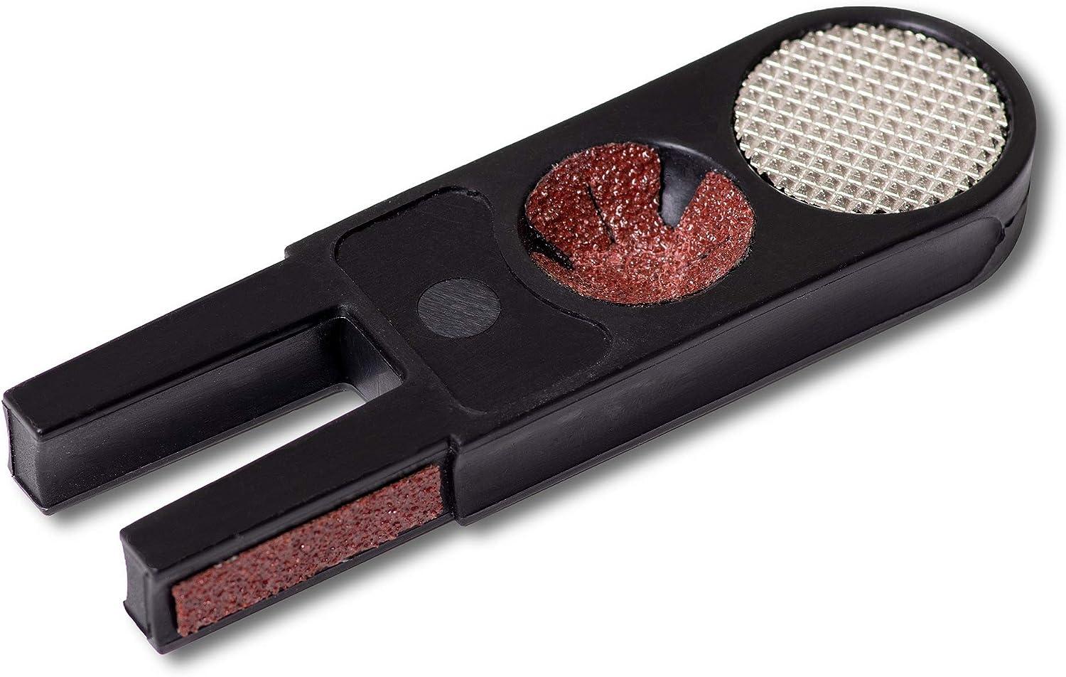 Ulti-Mate Pool Billiard Cue TIP Tool 5 in 1 Trimmer Burnisher Shaper ...