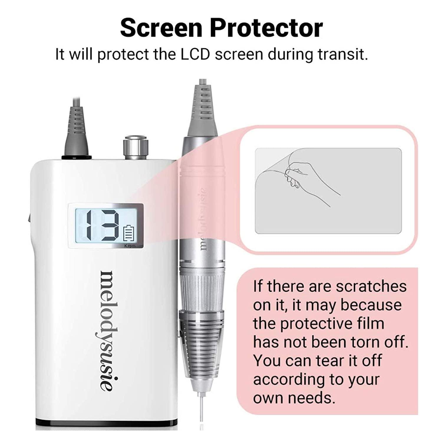 MelodySusie Rechargeable 30000 RPM Nail Drill | Portable Electric E ...