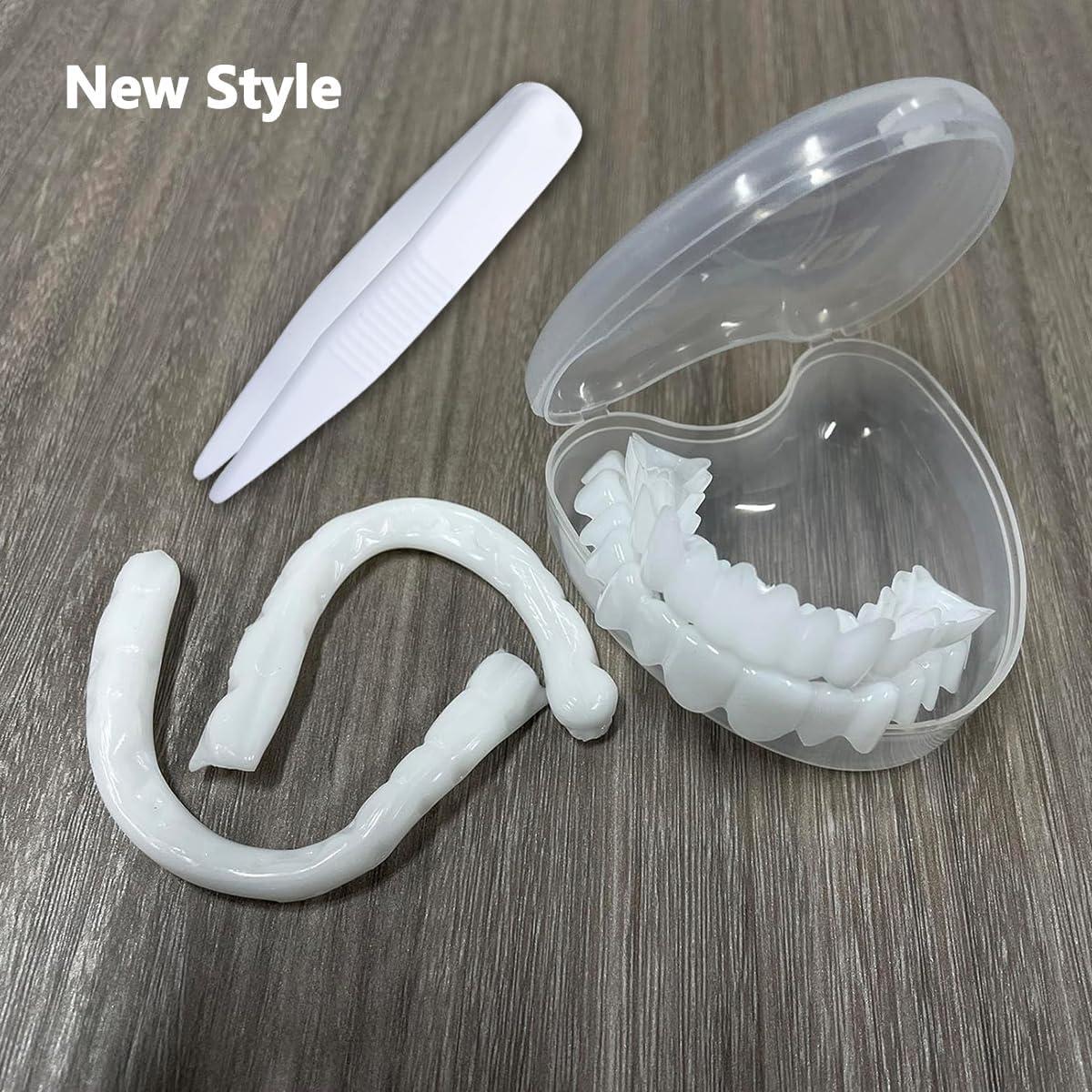 Fluktrix 2 Pair Instant Veneers - Adjustable Temporary Dentures ...