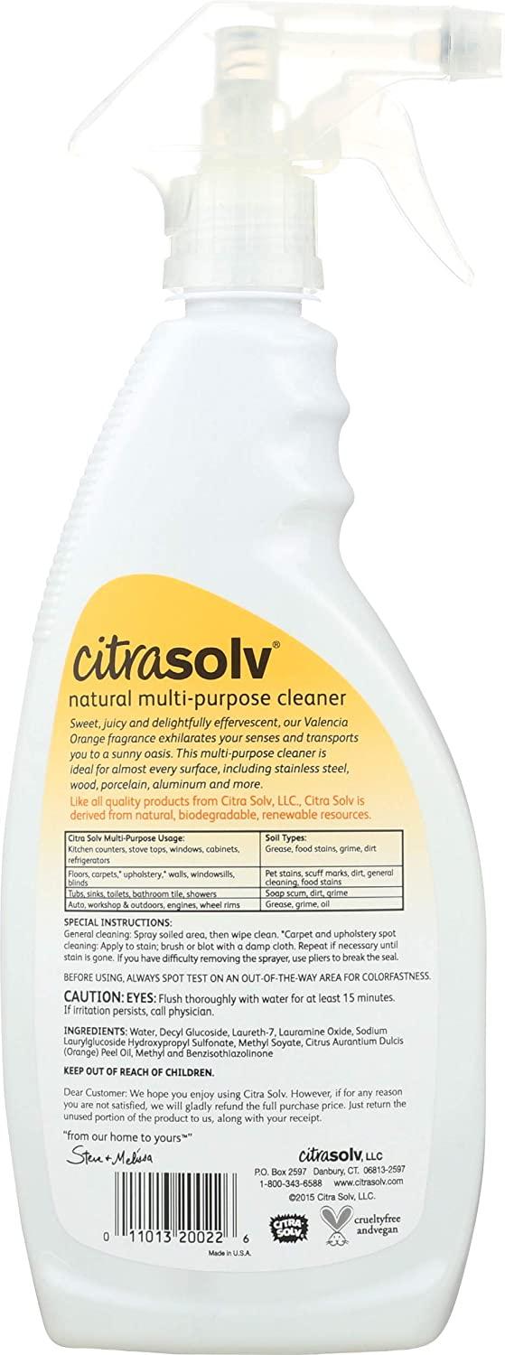 Citra-Solv Multi-Purpose Spray - Valencia Orange 22 oz | Eco-Friendly ...