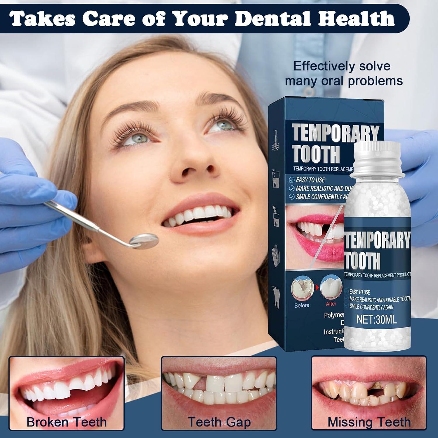 LINXINS Tooth Filling Repair Kit Temporary Tooth Filling Dental Repair ...