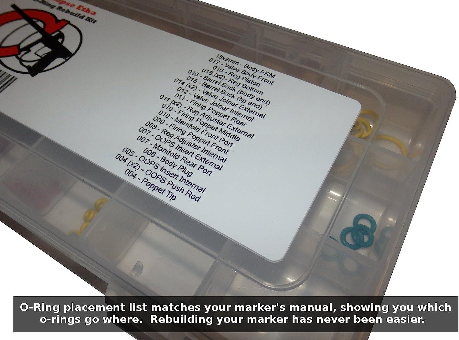 Dye Proto Rize/Rize Maxxed Color Coded 5X Box Oring Rebuild Kit | Buy ...