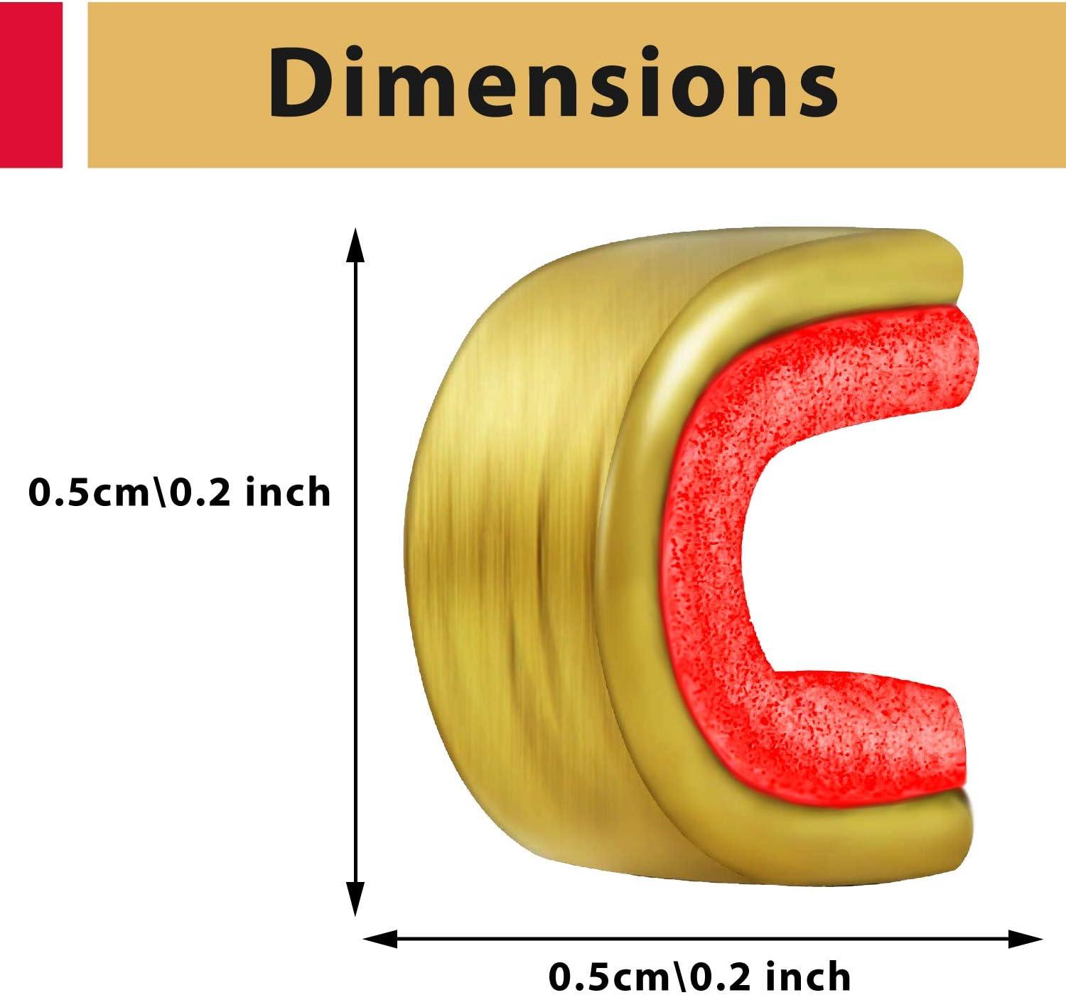 KESHES Bow String Nocking Points - Brass Nocks for Recurve/Compound Bow ...
