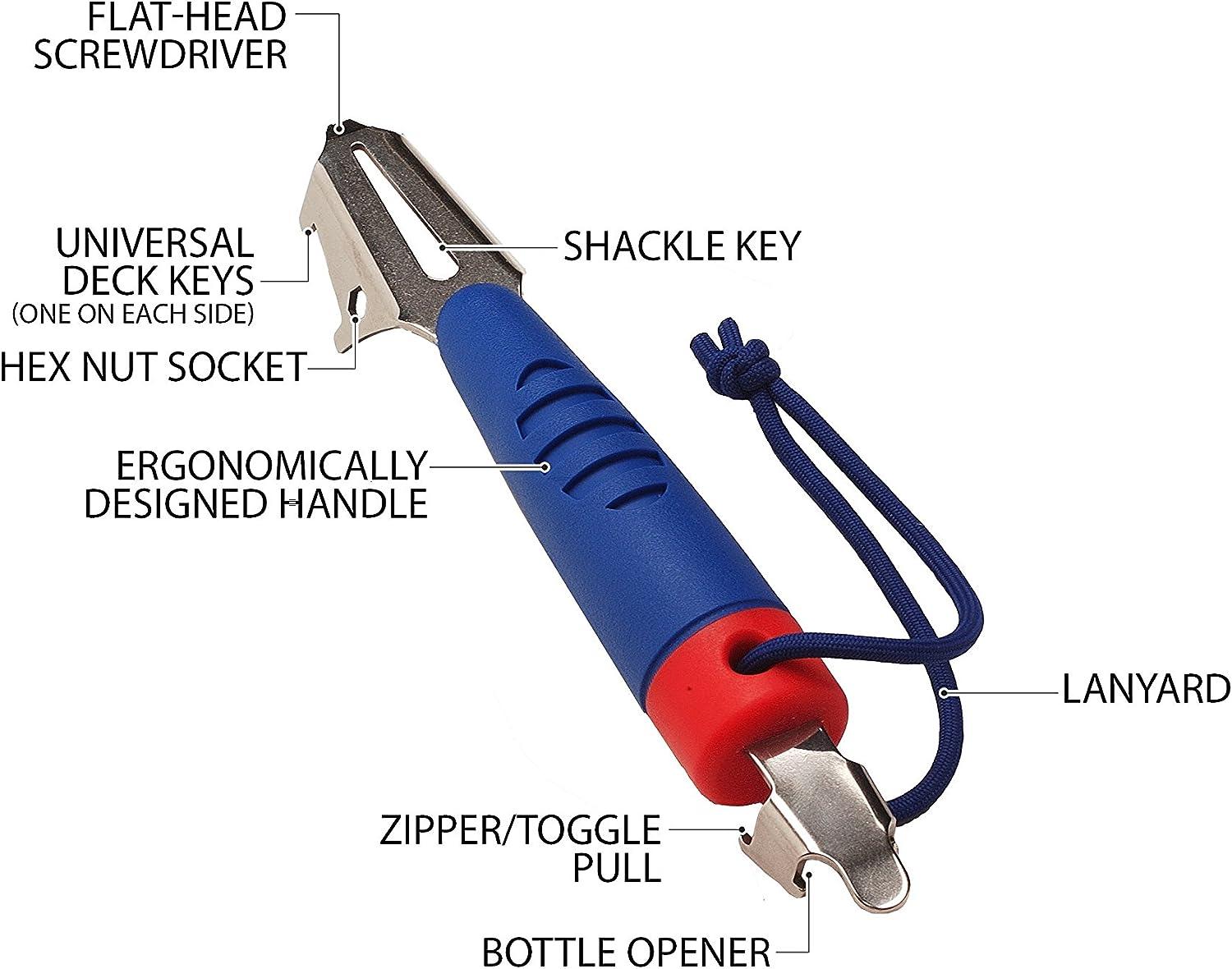 Ironwood Pacific DeckMate 6-in-1 Boating Tool - The Ultimate Marine ...