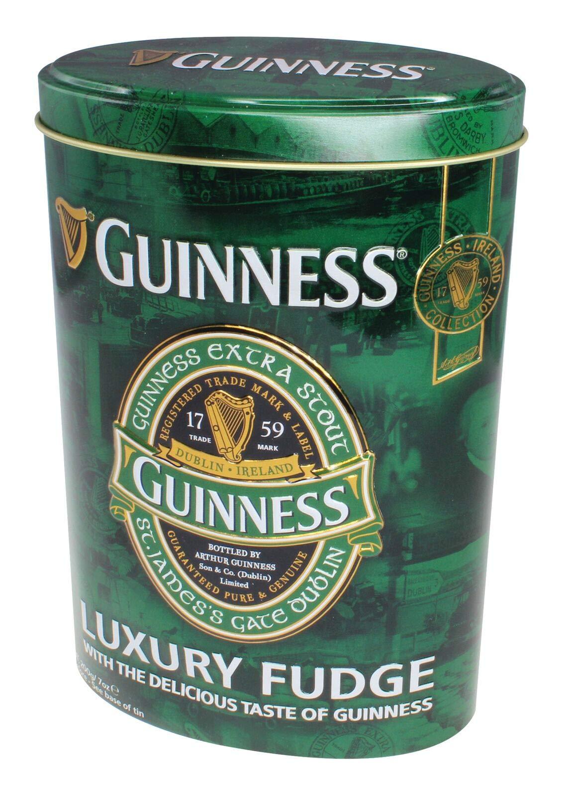 Guinness Ireland Collection Luxury Fudge In Oval Shaped Tin 200G | Buy ...
