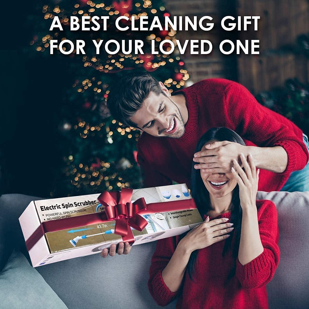 GOFOIT Spin Scrubber 360-degree Cordless Electric Rotary Scrubber Power ...