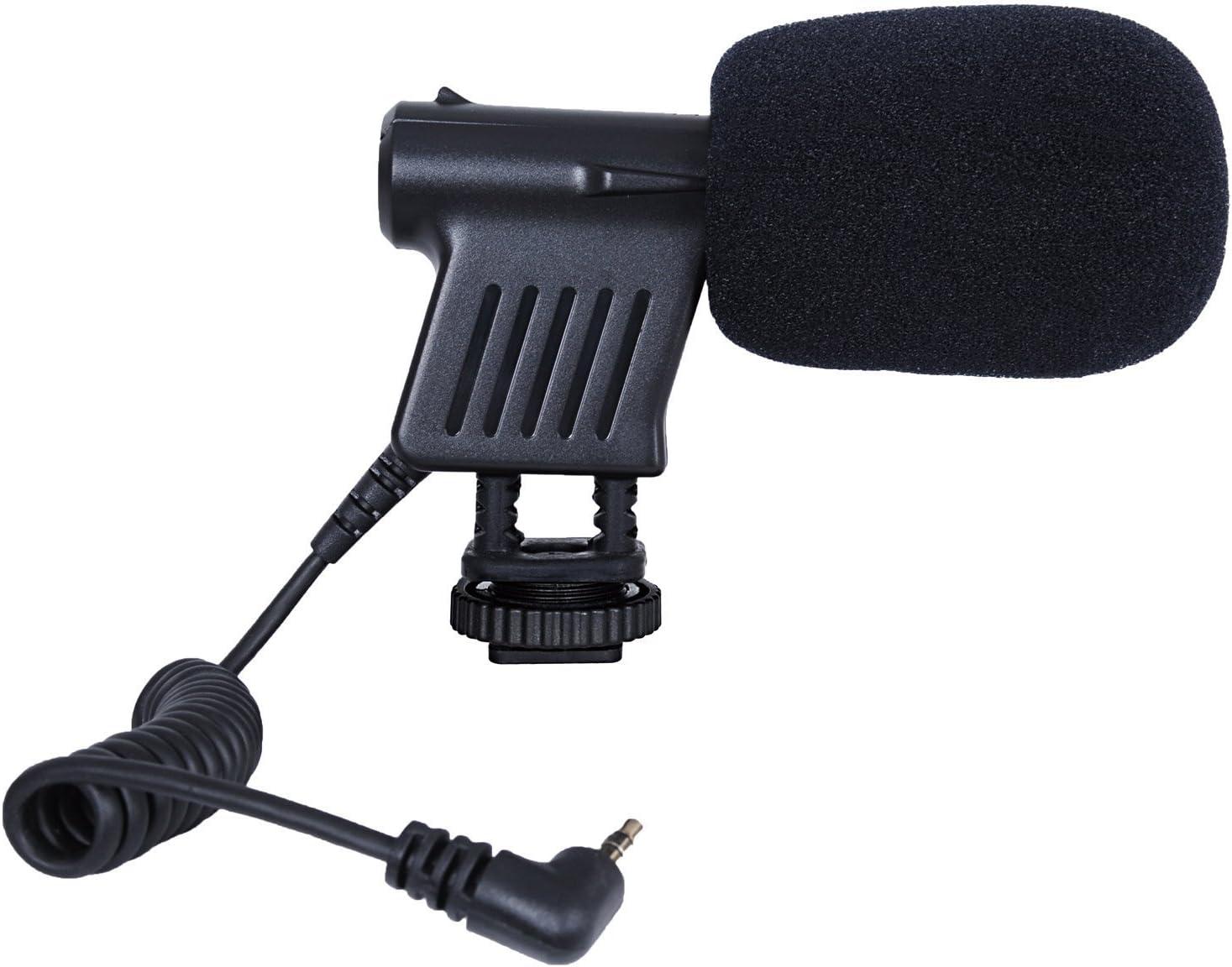 Movo VXR1000 Mini HD Shotgun Condenser Video Microphone for DSLR and ...