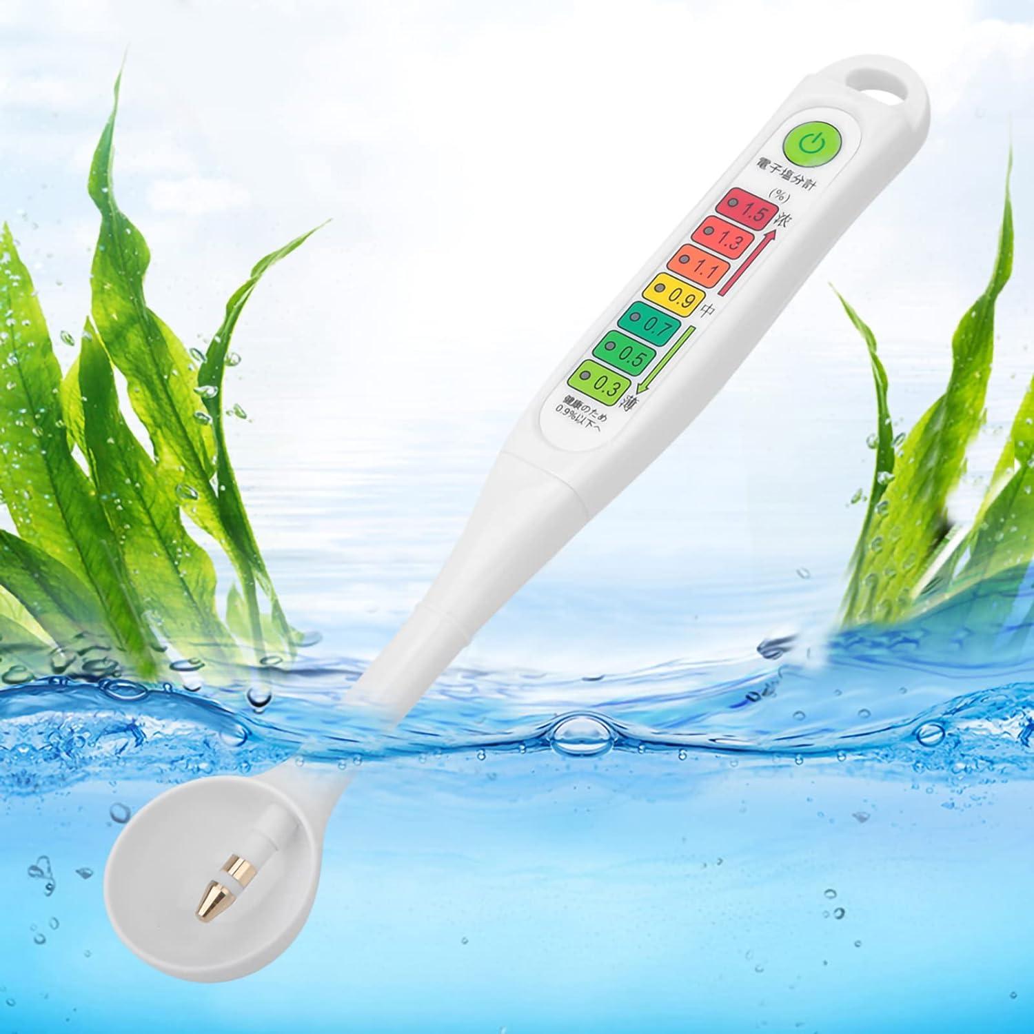 Fydun Saltwater Tester Professional LED Lights Accurate Salinometer ...