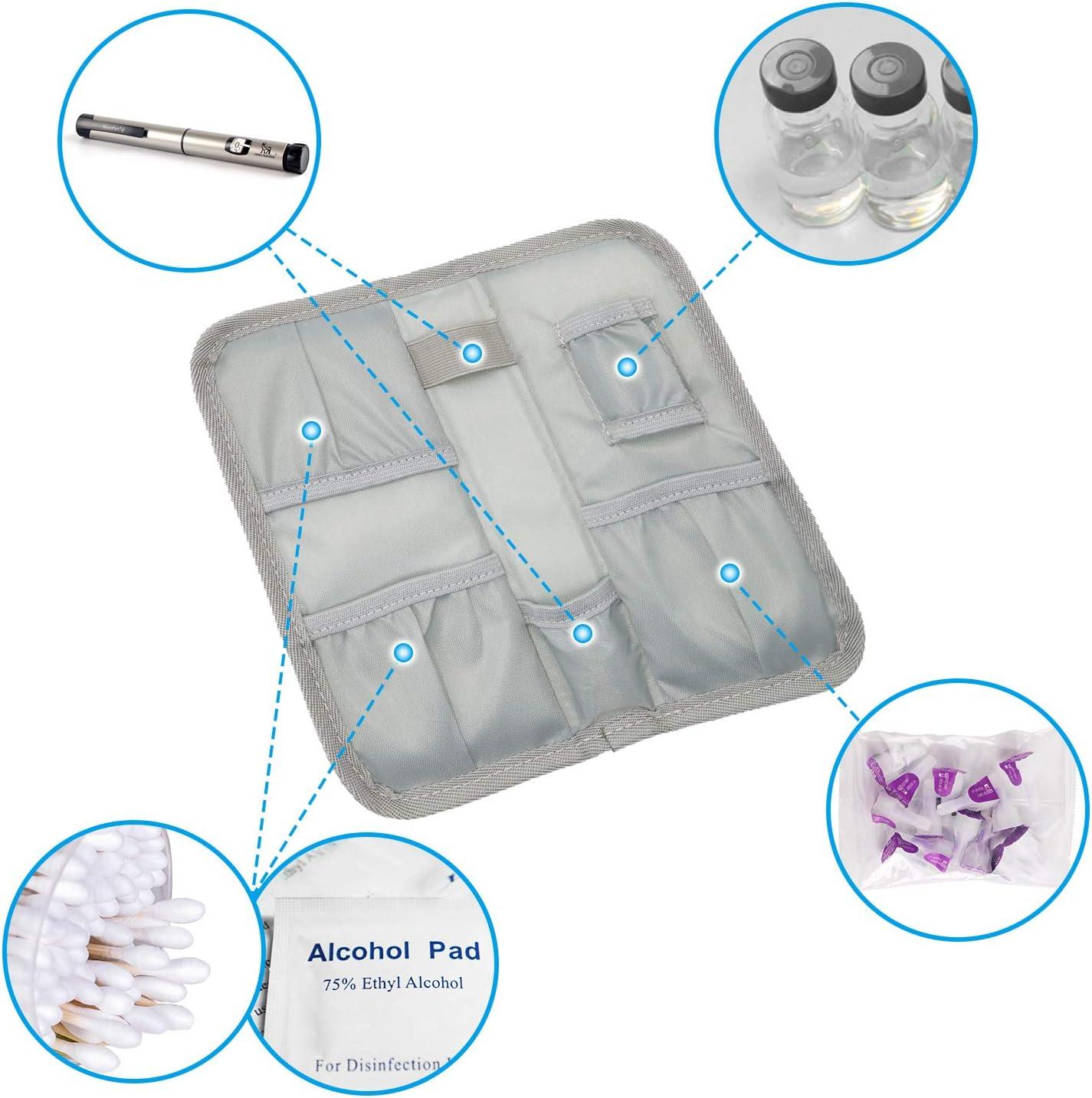 ProCase Insulin Cooler Travel Carrying Case - Black | Medication ...