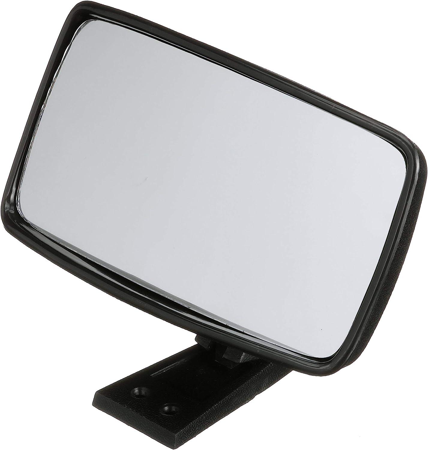 Seachoice Universal Boat Mirror 8x4 Convex Safety Glass - Black ABS ...