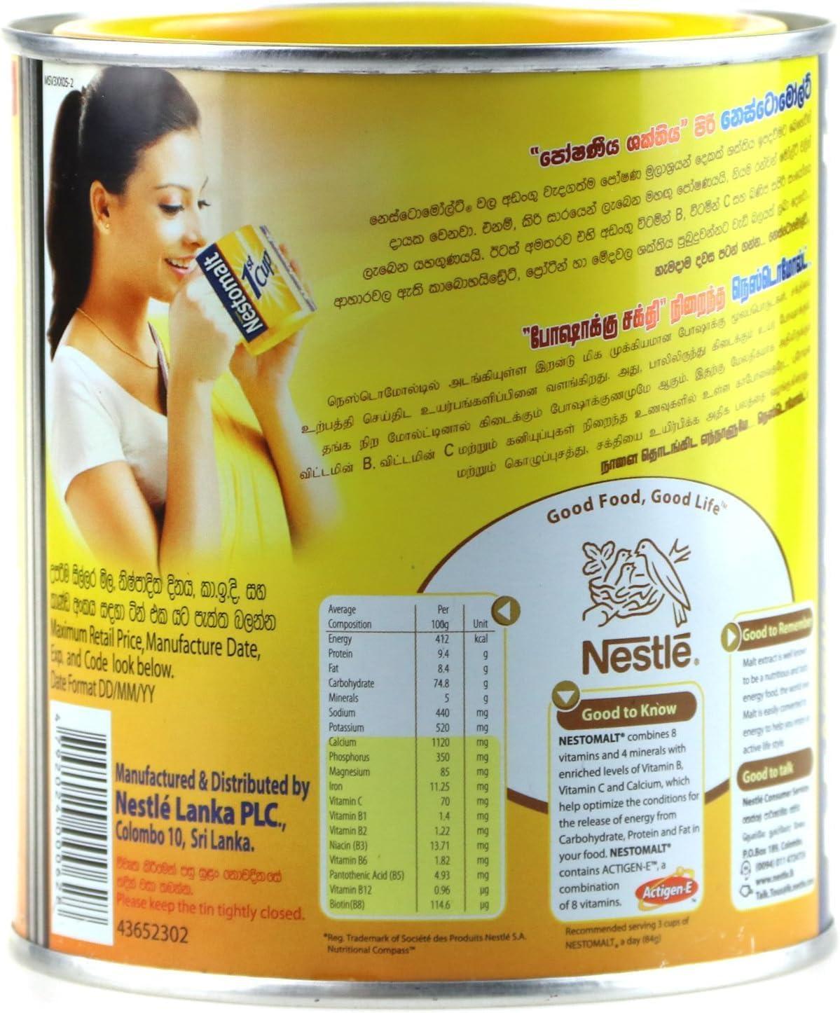 Nestle |Nestomalt | 400g | Indian origin | Health Drink | Natural Drink ...