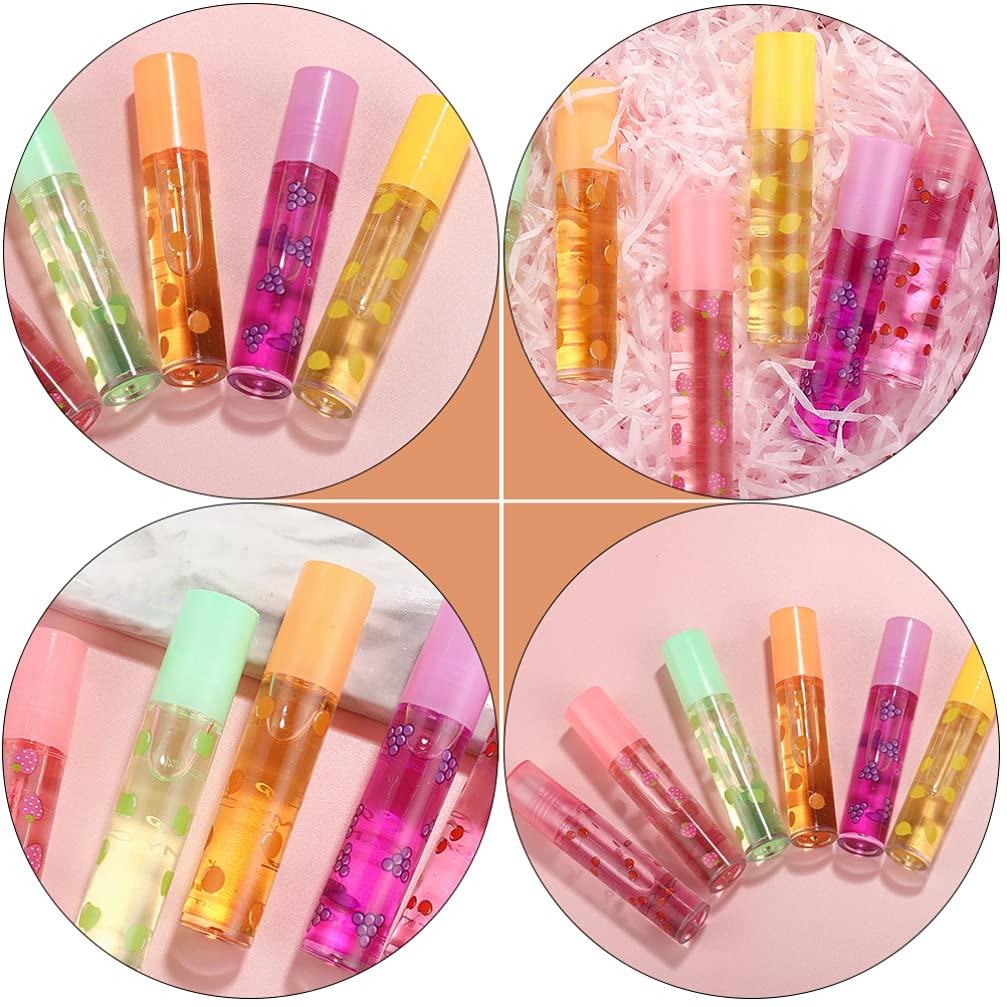 6 STK Fruity Lip Balm - Transparent Moisturizing Lip Protection & Ice ...