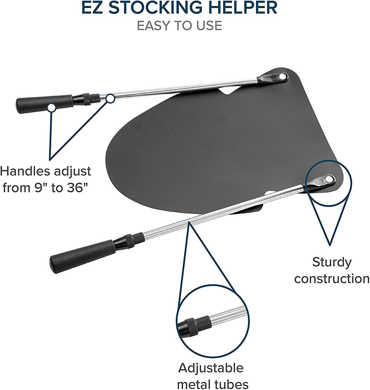 EZ Stocking Helper - Easy On and Off Sock Slider - Donner Pulling ...