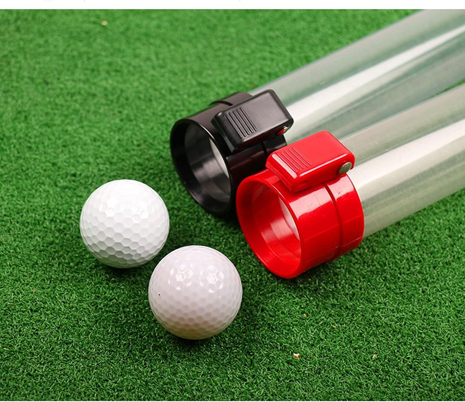NW Plastic Golf Ball Picker Shag Tube with Release Retriever - Black ...