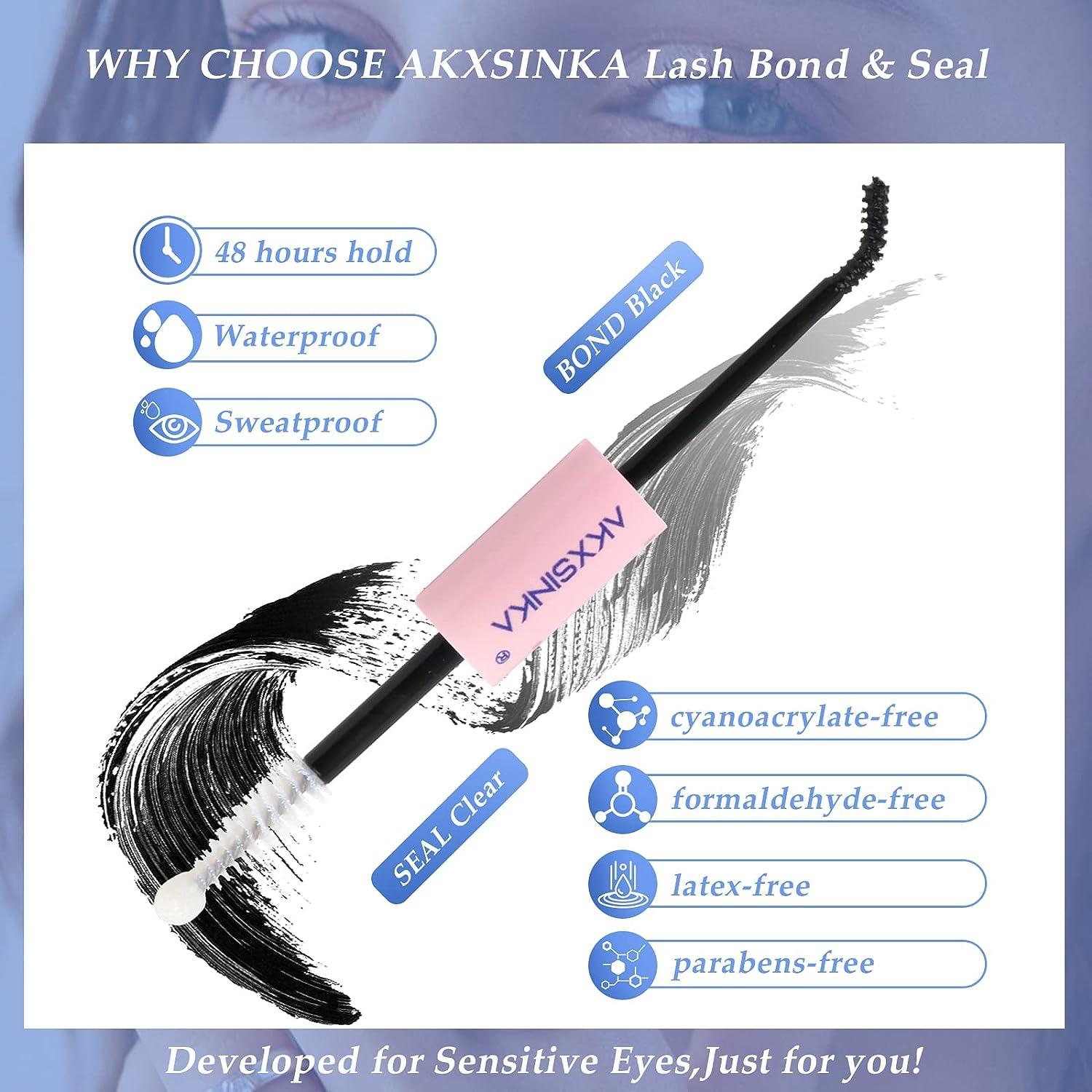 DIY Lash Extension Kit - Akxsinka Individual Lashes with Applicator ...