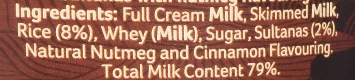 Ambrosia Devon Rice Pudding with Sultanas & Nutmeg - 400g Can (Pack of ...