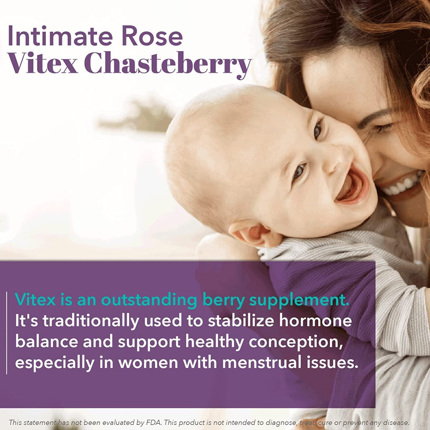 Vitex Chasteberry Supplement for Women - Hormone Balance & Fertility ...