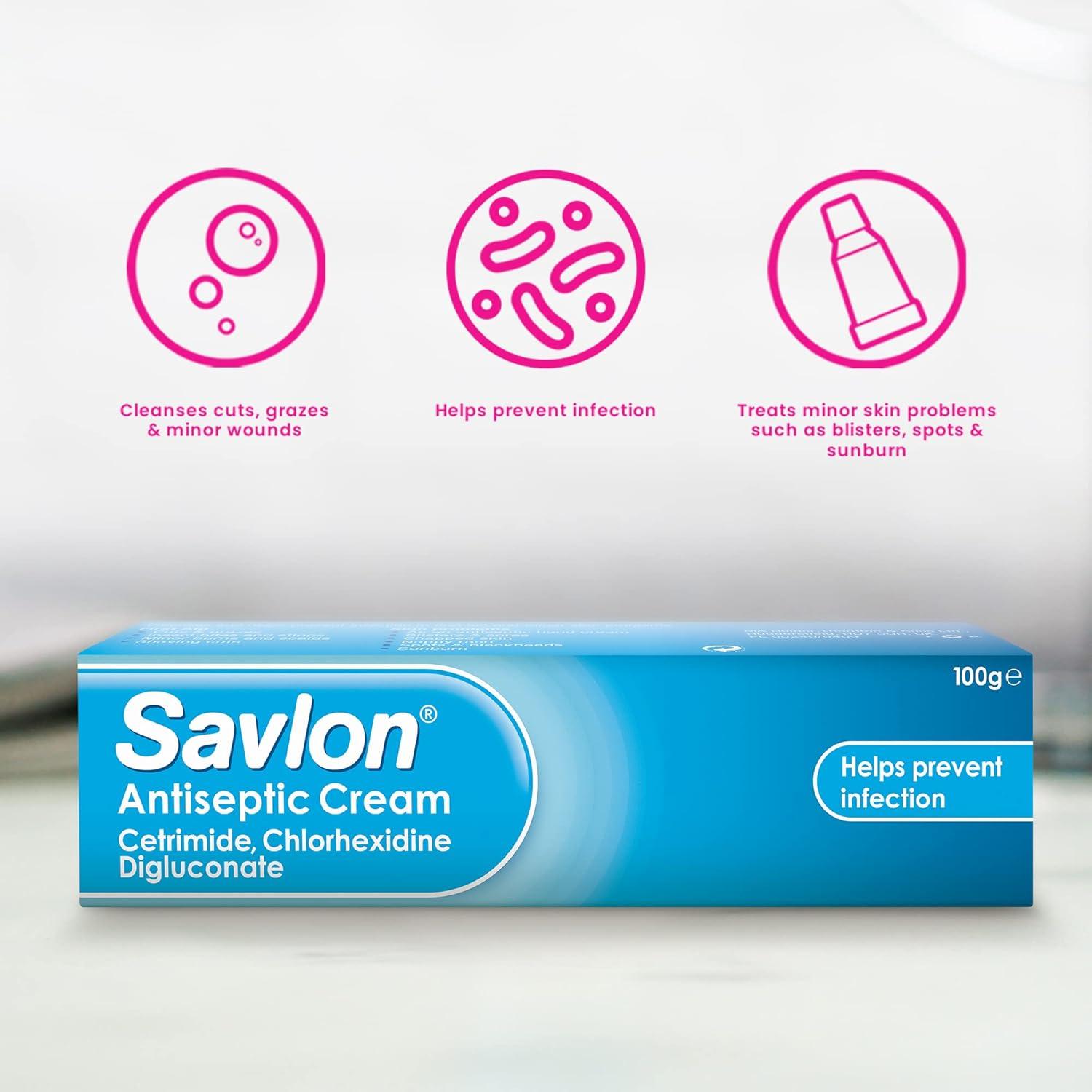 Savlon Antiseptic Cream 100g - Trusted Protection, Pack of 1 | Buy Now with Express ...