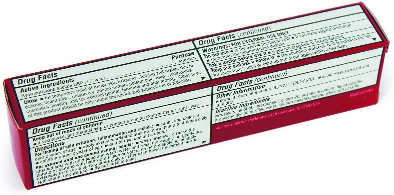 Medpride Hydrocortisone Cream 1% | 1 Oz Tube (Pack of 4) | Anti-Itch ...