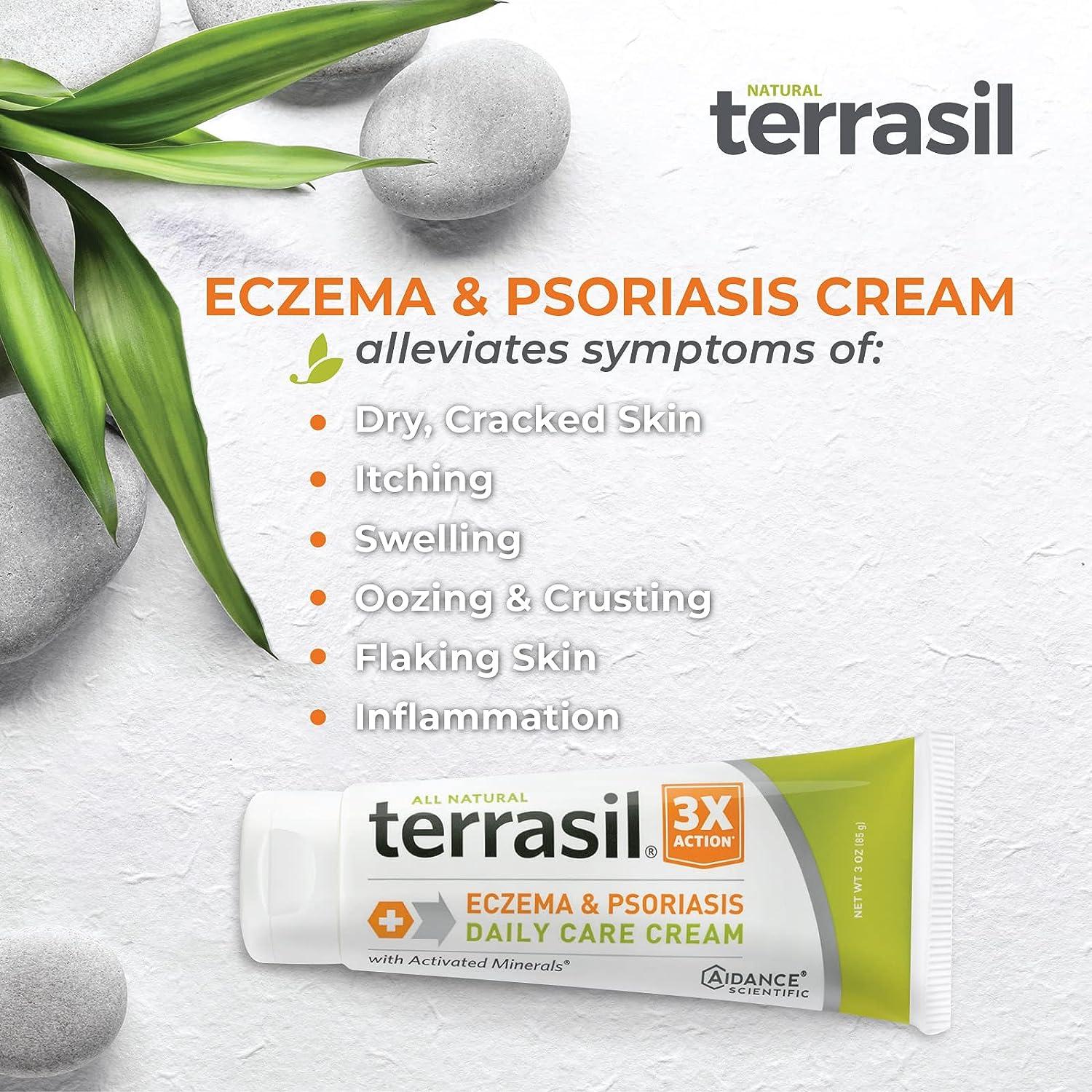 Terrasil Eczema and Psoriasis Cream 85g - Natural Relief for Severe ...