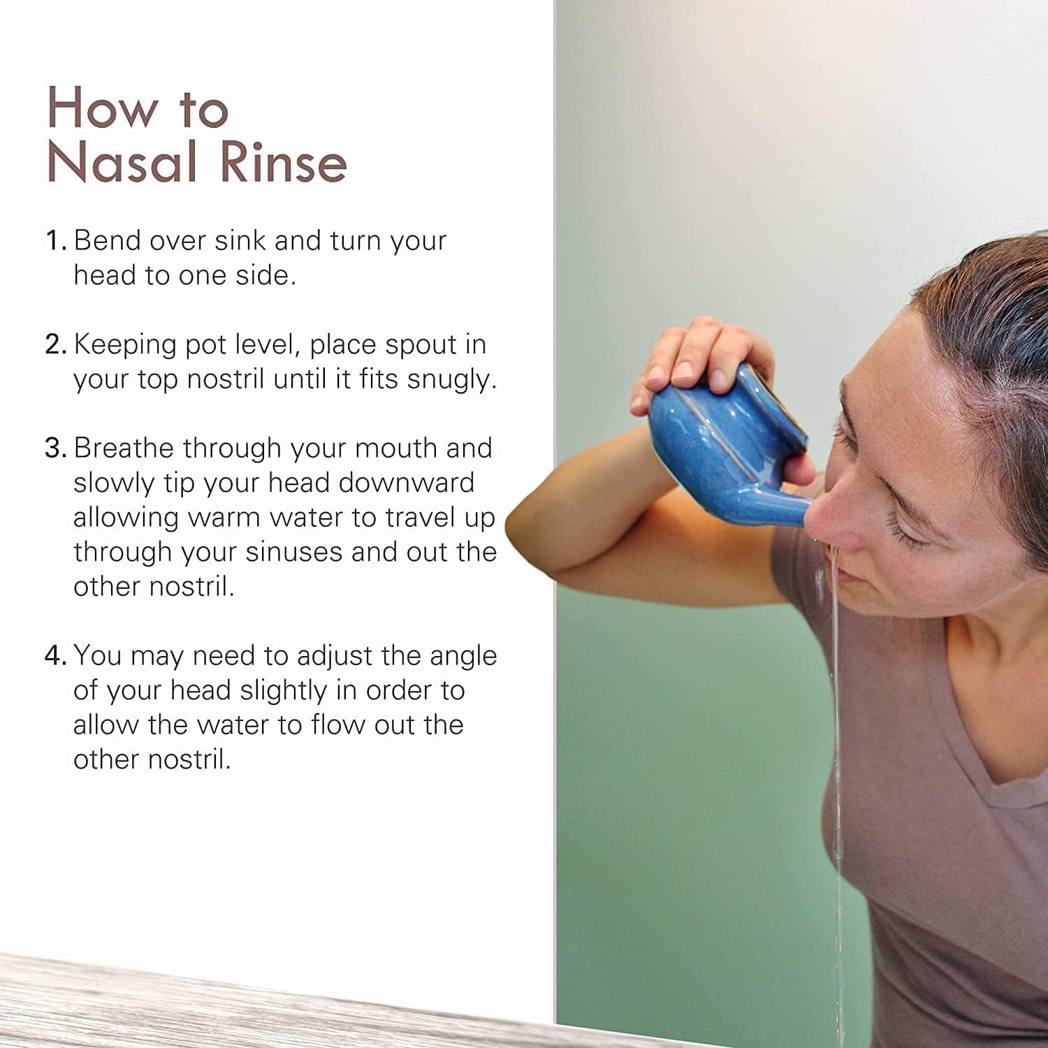 Baraka Infused Sea Salt - Essential Oil Neti Pot Salt for Sinus Rinse ...