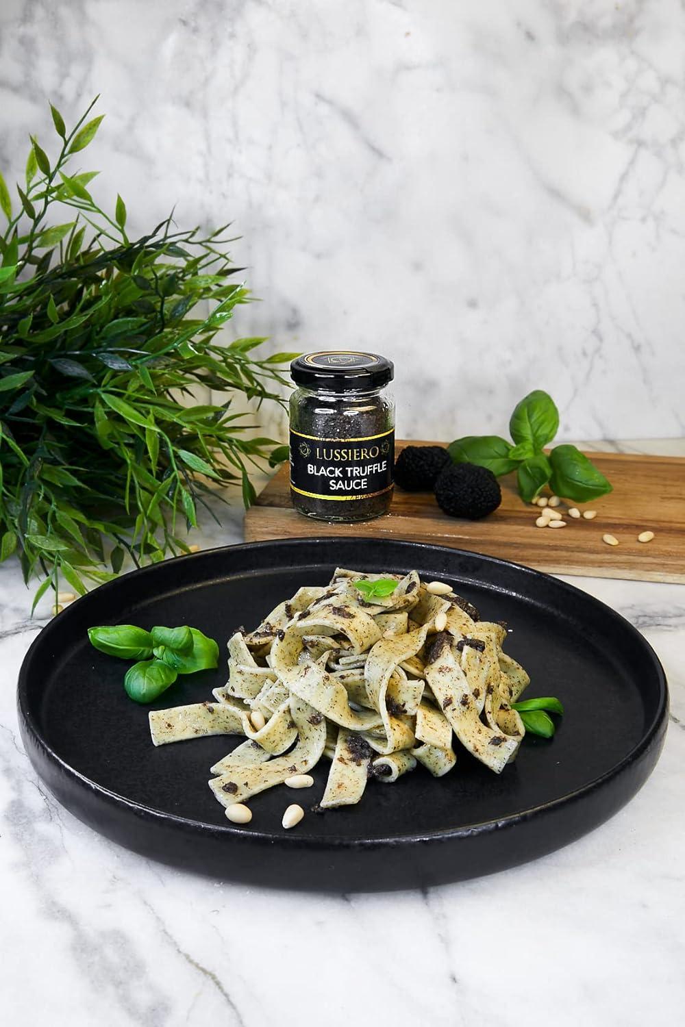 Buy Lussiero Black Summer Truffle Sauce 500g | Authentic Truffle Salsa ...