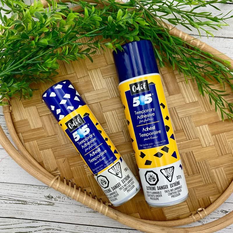 Odif 505 Spray and Fix Temporary Fabric Adhesive Basting Glue 6.22oz ...