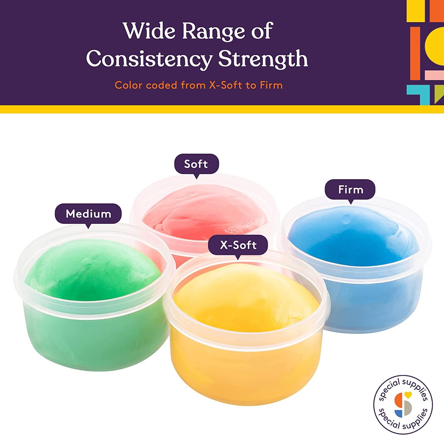 Special Supplies Therapy Putty Kit for Kids and Adults - Set of 4 ...