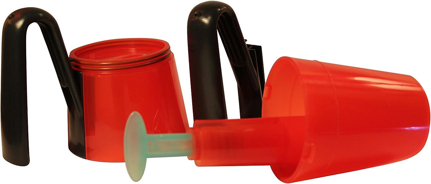 RiJe Dysphagia Cup - Red, Controlled Sips for Swallowing Difficulties ...