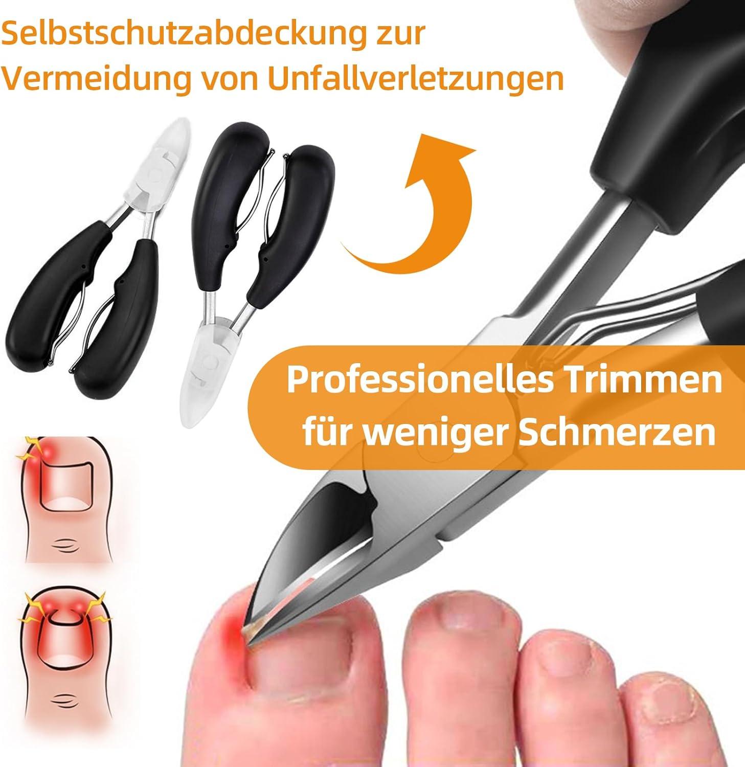 Precision Stainless Steel Foot Nail Knipper & Scissors for Ingrown ...