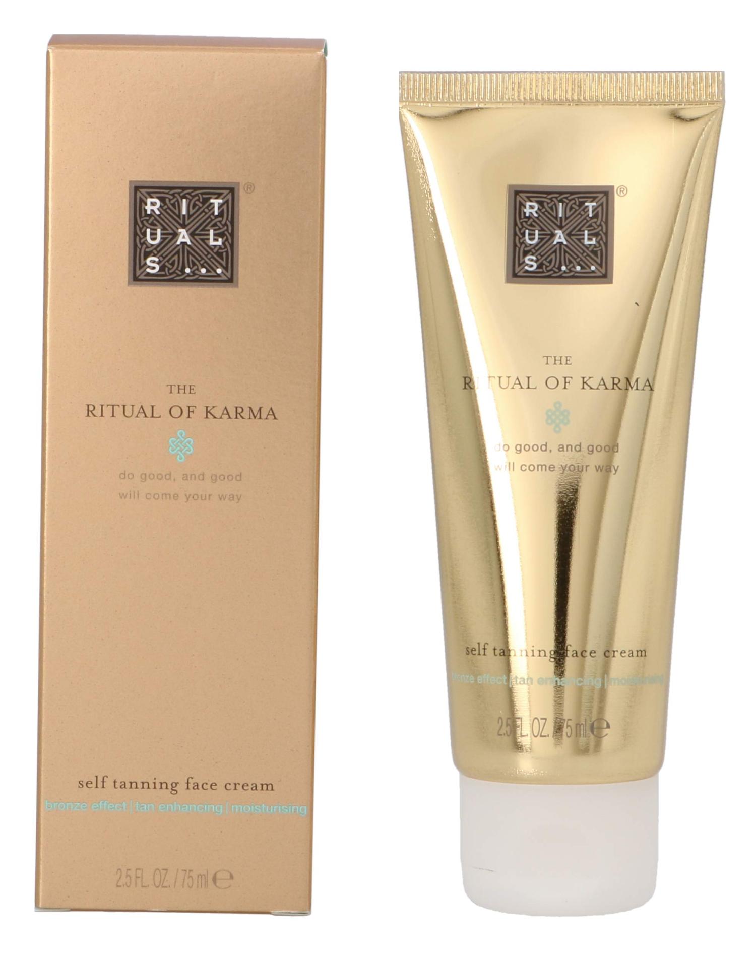 Rituals Karma Self Tanning Face Cream 75ml - Natural Glow for Radiant ...