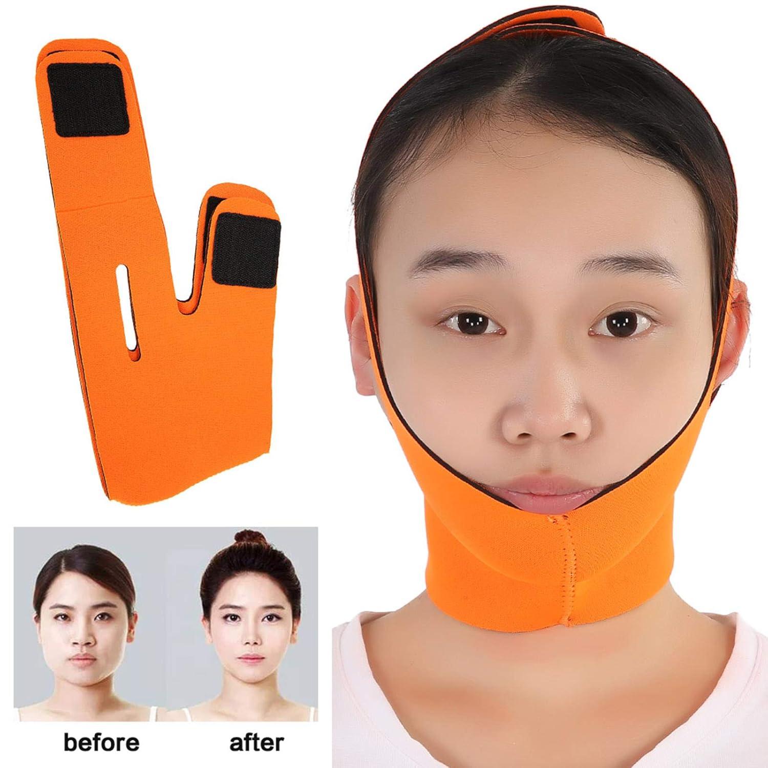 Powerful Face-Lift Mask & Bandage Tool for Double Chin Reduction ...