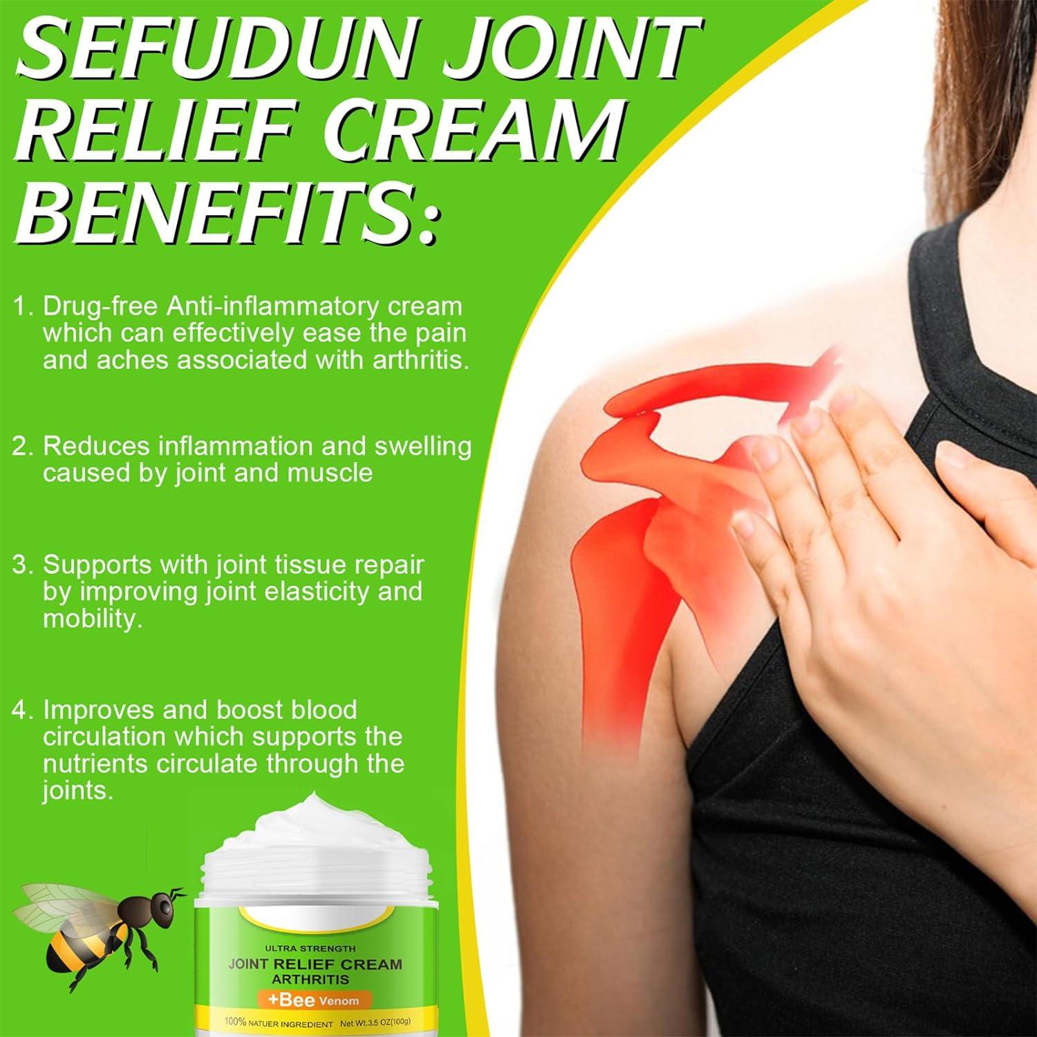 Bee Venom Joint and Bone Cream - 100g Bee Venom Cream - Bee Venom Joint ...