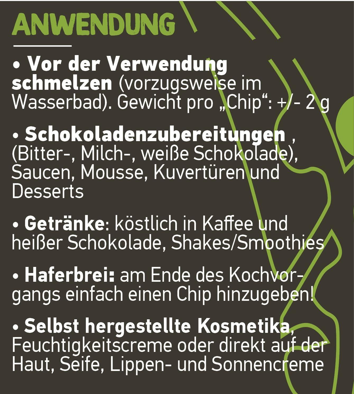 Buy NEW Bamboo Story Organic Cocoa Butter Cold Pressed Criollo Cocoa Chips | 150g | 100% Pure ...