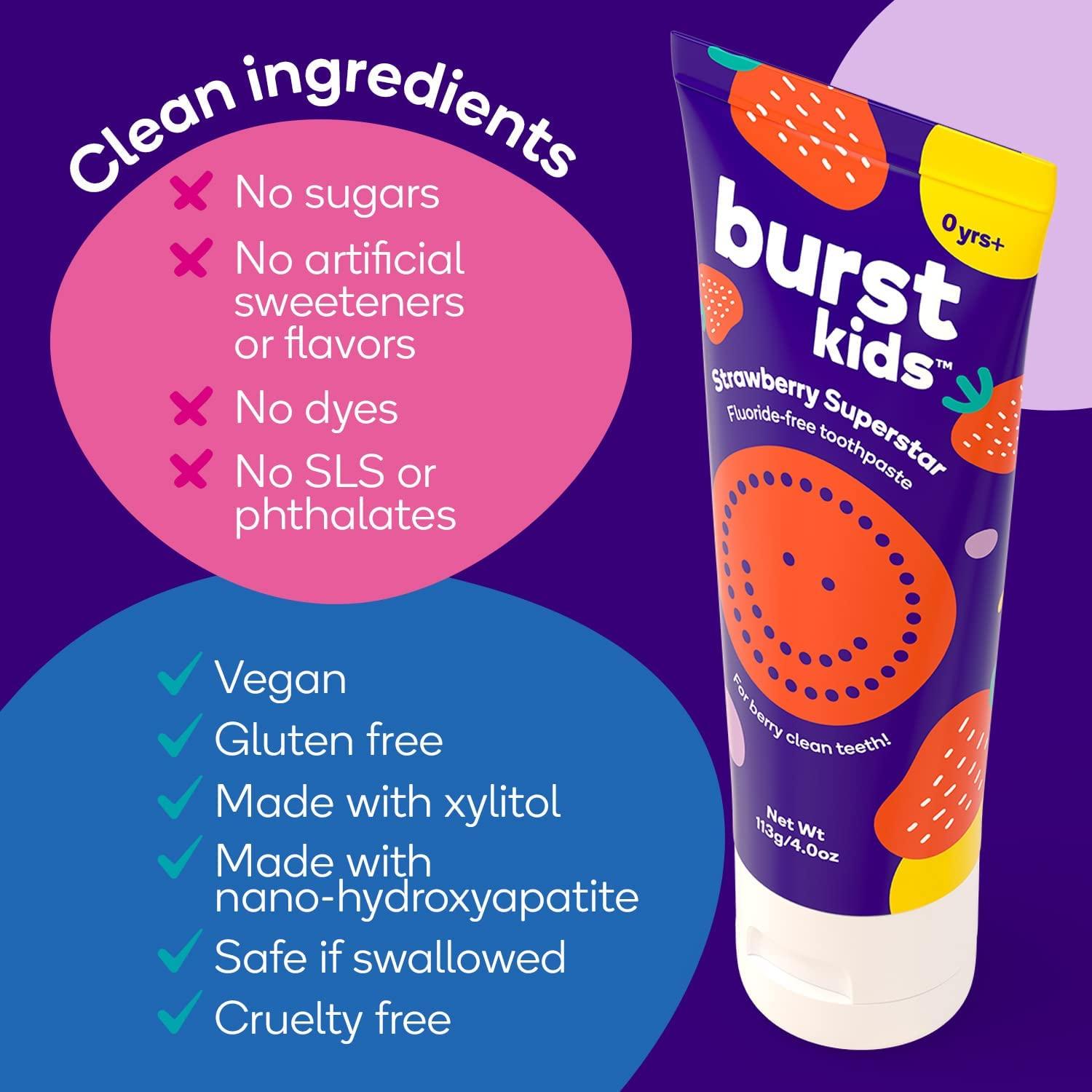 kids toothpaste without fluoride
