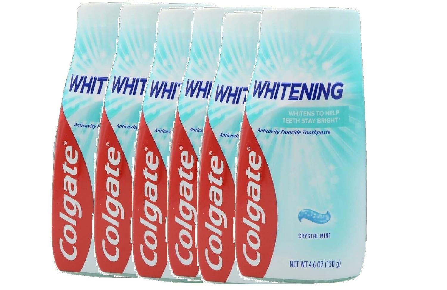 Colgate Max White Crystal Mint Liquid Toothpaste - 4.6oz (Pack of 6 ...