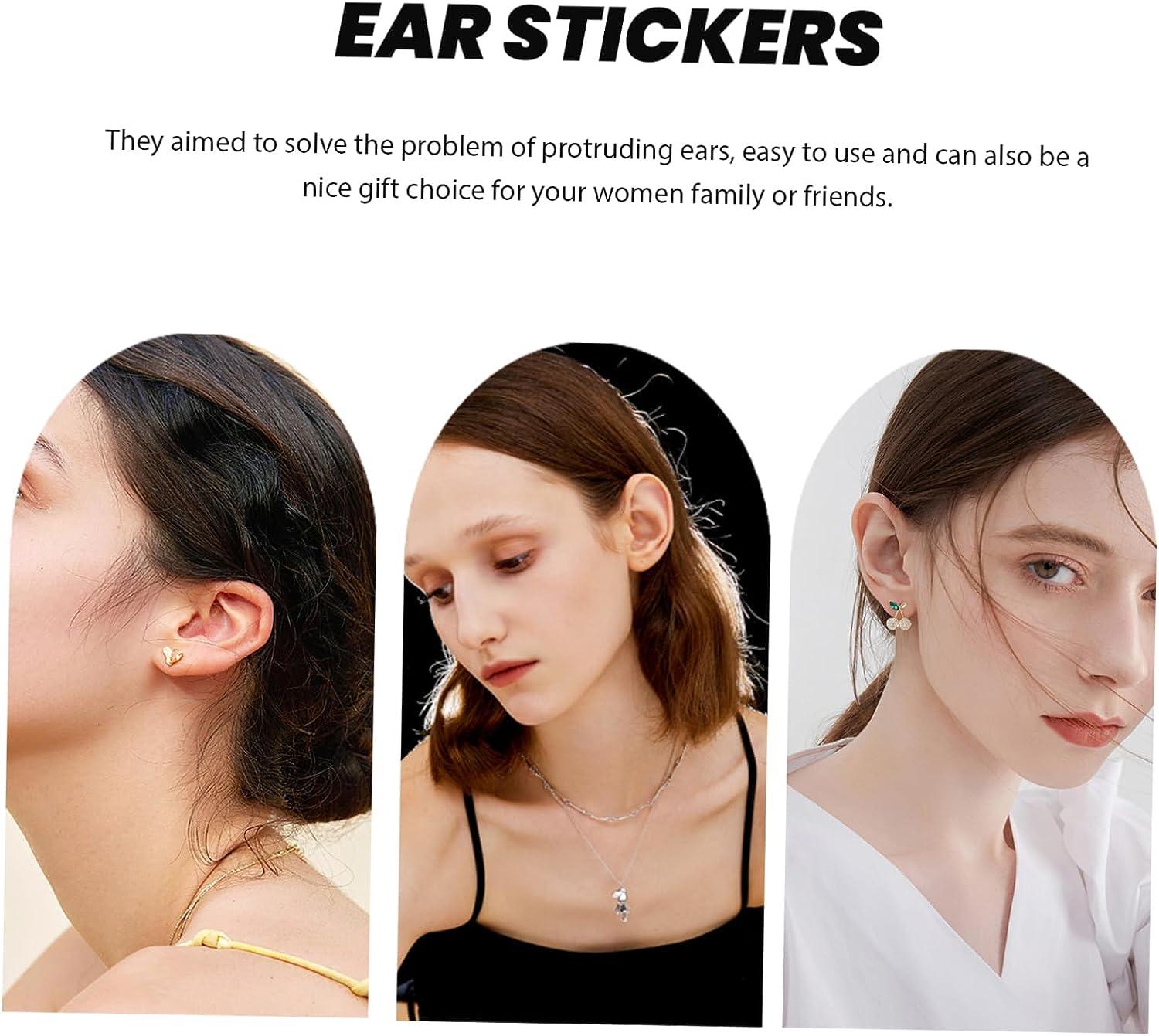 COHEALI 60pcs Elf Ear Stickers - Silicone Vertical Ear Tape for Small ...