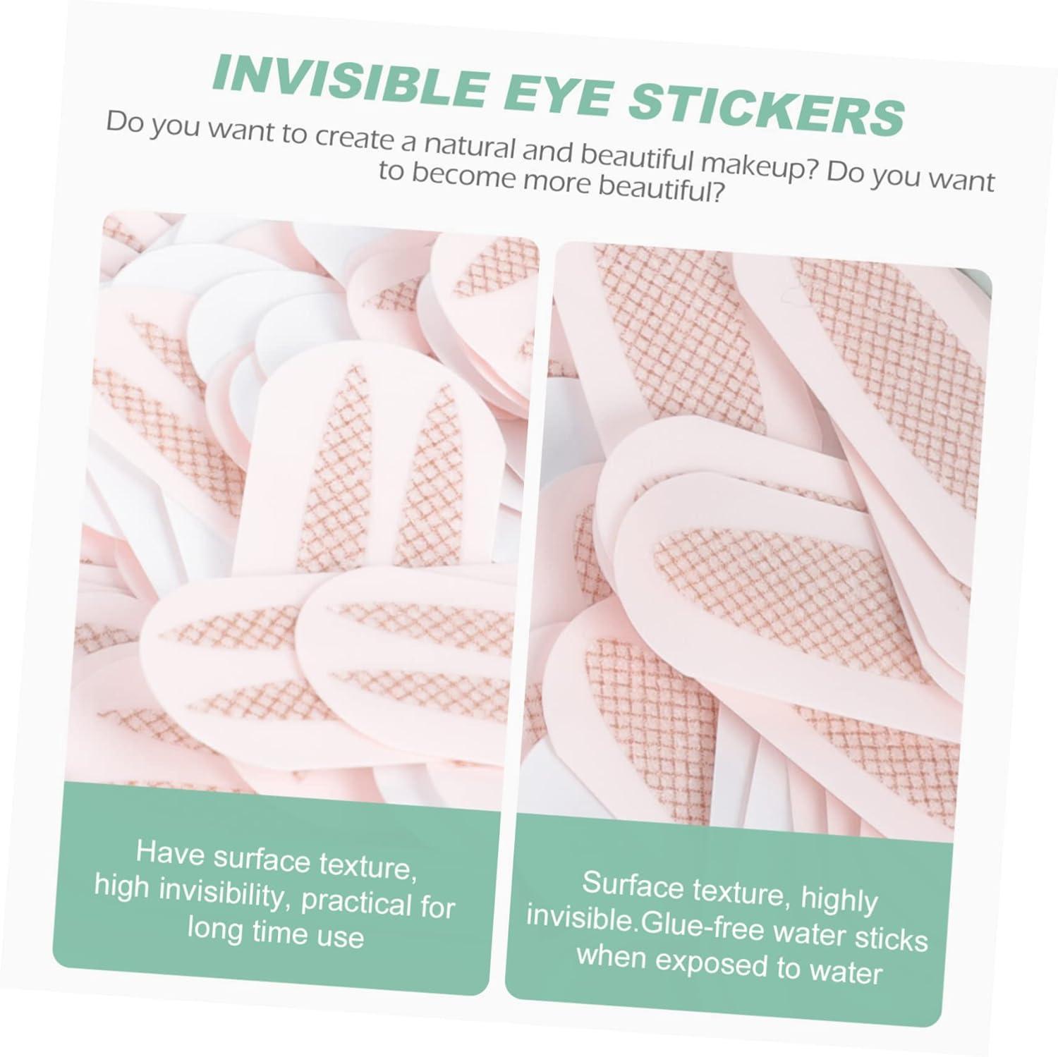 Beavorty 200 Pairs Double Eyelid Sticker Invisible Double Eyelid ...
