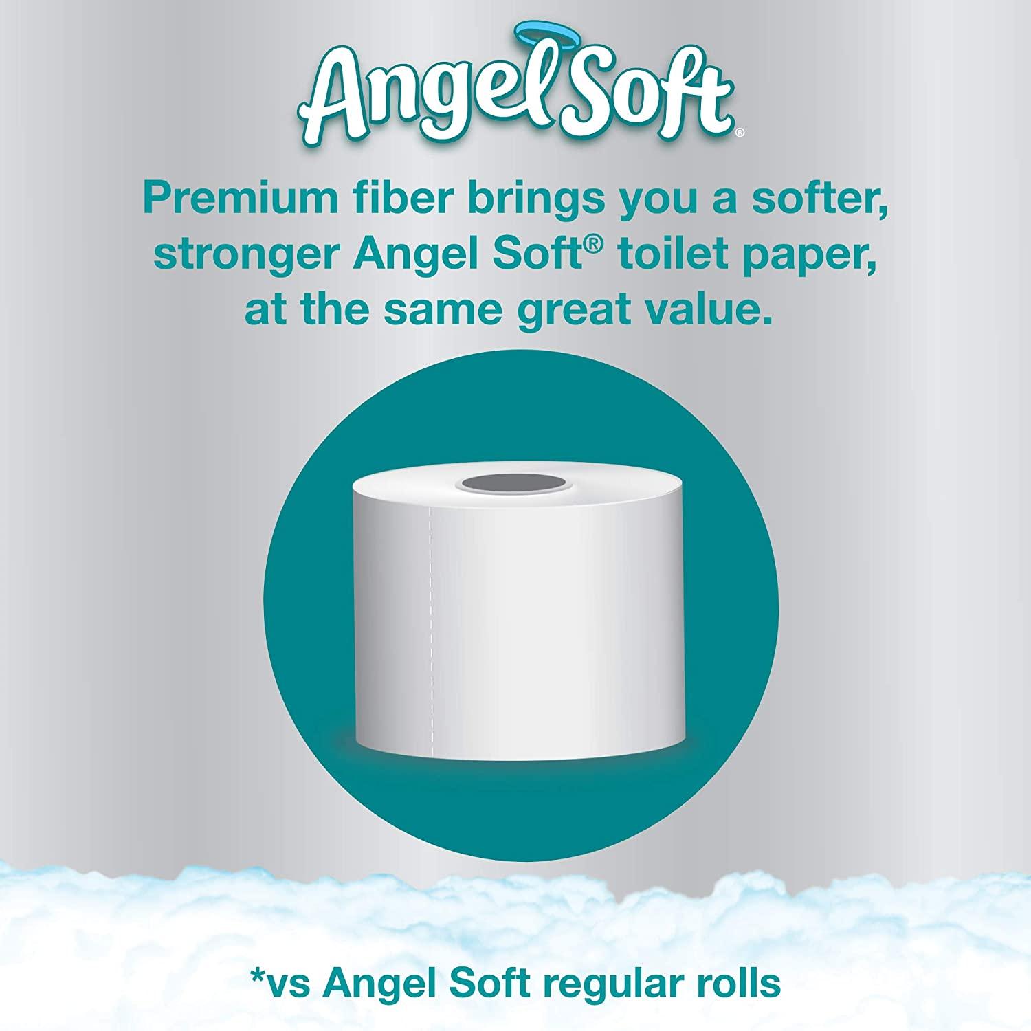 Angel Soft Ultra Toilet Paper - 6 Mega Rolls, 2-Ply Bath Tissue | Buy ...