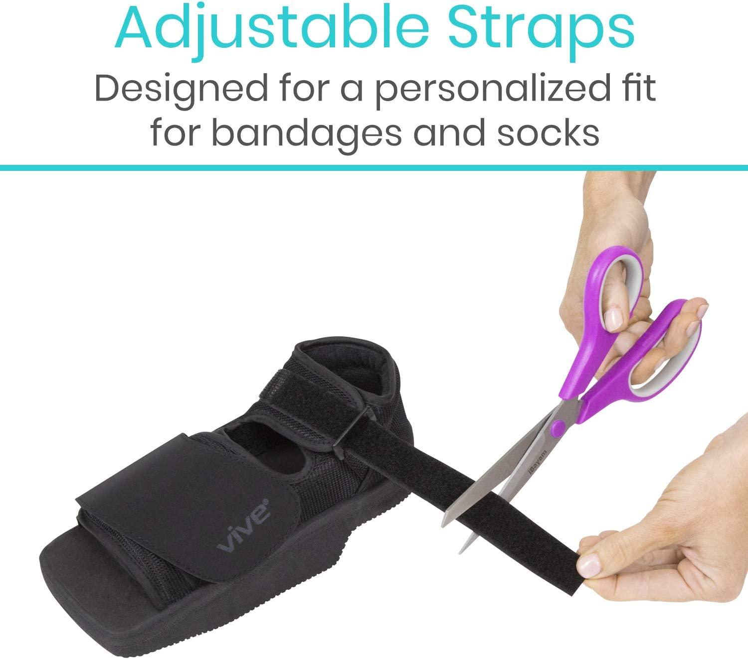 Vive Wedge Post-Op Shoe - Offloading Boot for Heel or Ankle Pain ...