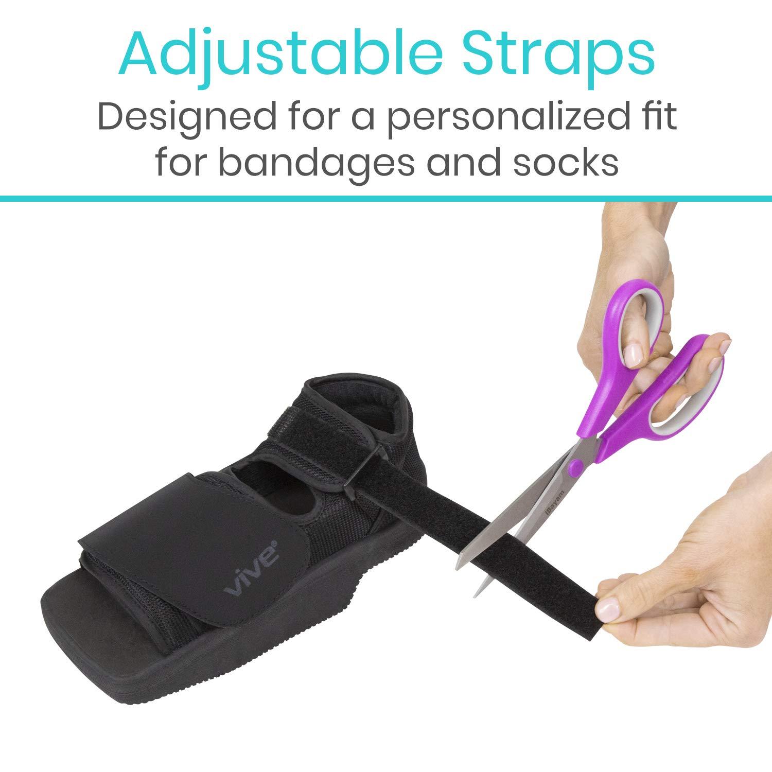 Vive Wedge Post-Op Shoe - Offloading Boot for Heel or Ankle Pain ...