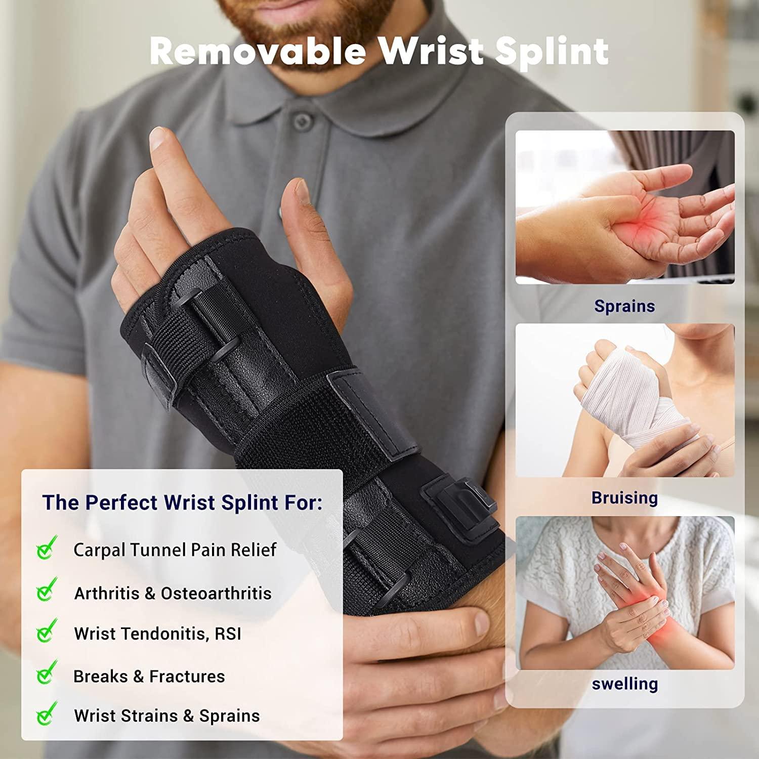 Wrist Electric Heating Pad for Carpal Tunnel Relief | Adjustable Wrist ...