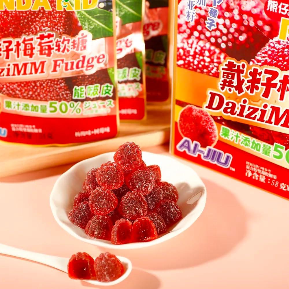 Banana milk gummy candy durian candy juice candy Mango Soft Candy ...