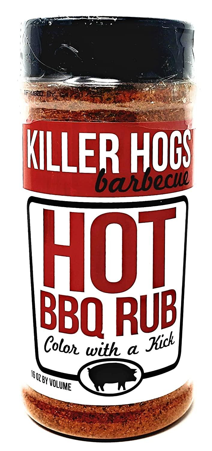 Killer Hogs Barbecue Rub Variety Pack - Original BBQ Rub, Hot BBQ Rubs ...