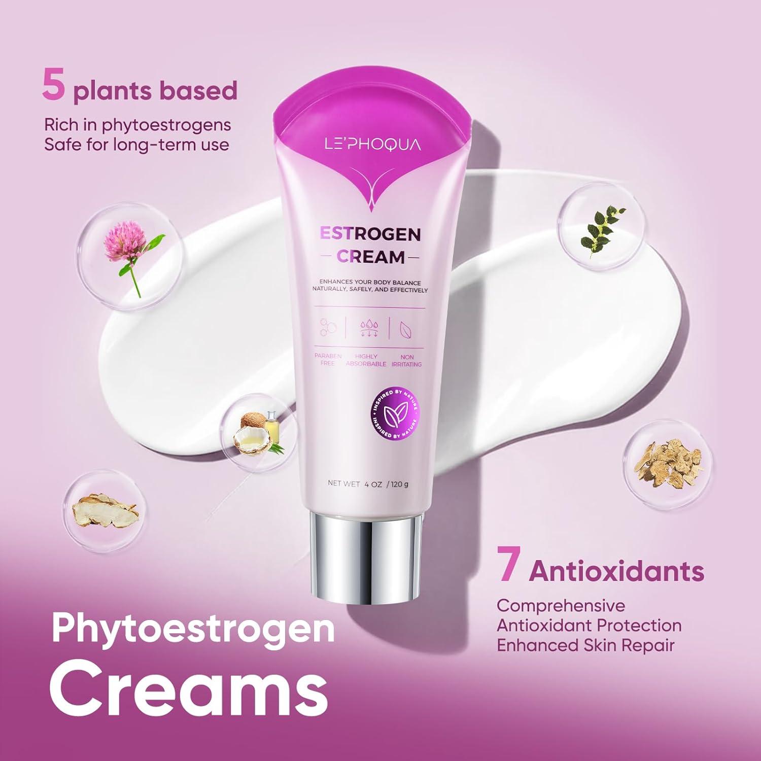 Estrogen Cream for Menopause Relief | Bioidentical Hormone Balance ...
