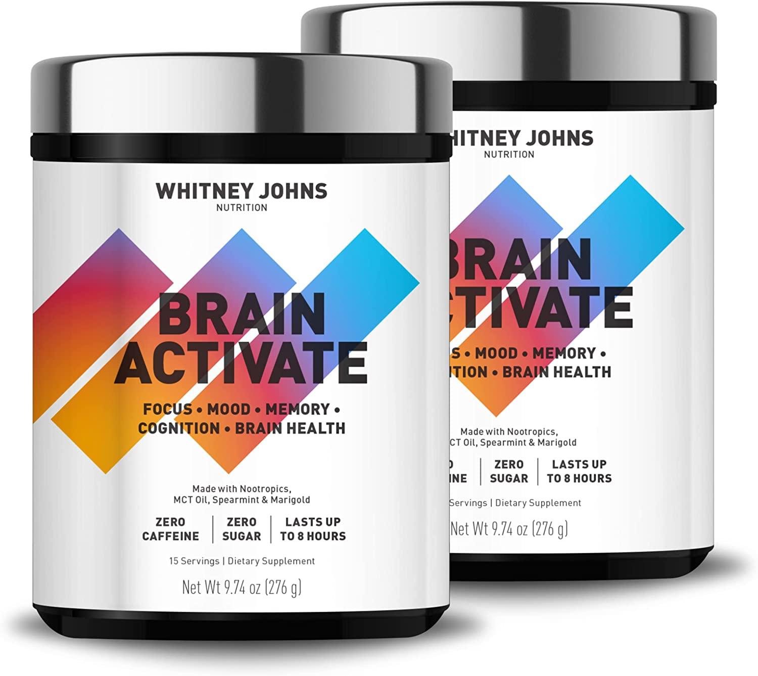 Whitney Johns Brain Booster Nootropic Supplement - Memory & Focus ...